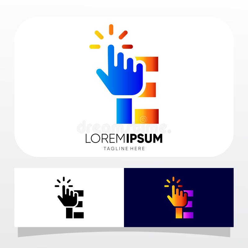 E Hand Logo Stock Illustrations – 2,725 E Hand Logo Stock Illustrations ...