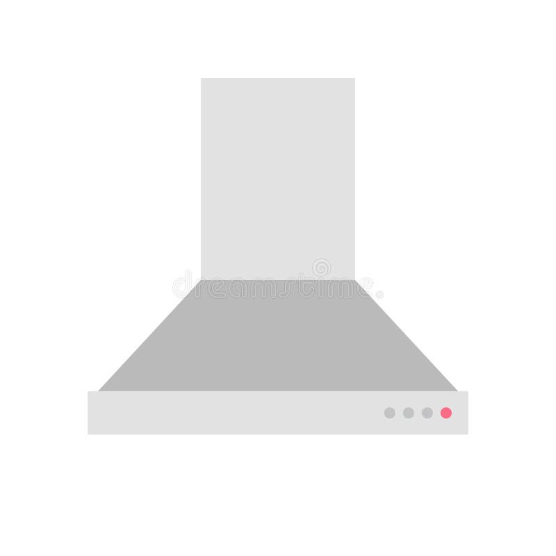 Range Hood Clipart Vector Illustration. Kitchen Hood Flat Vector Design ...