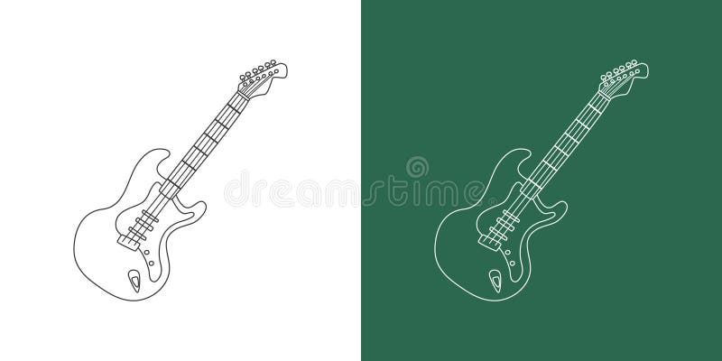 String Bass Line Drawing Stock Illustrations – 421 String Bass Line ...