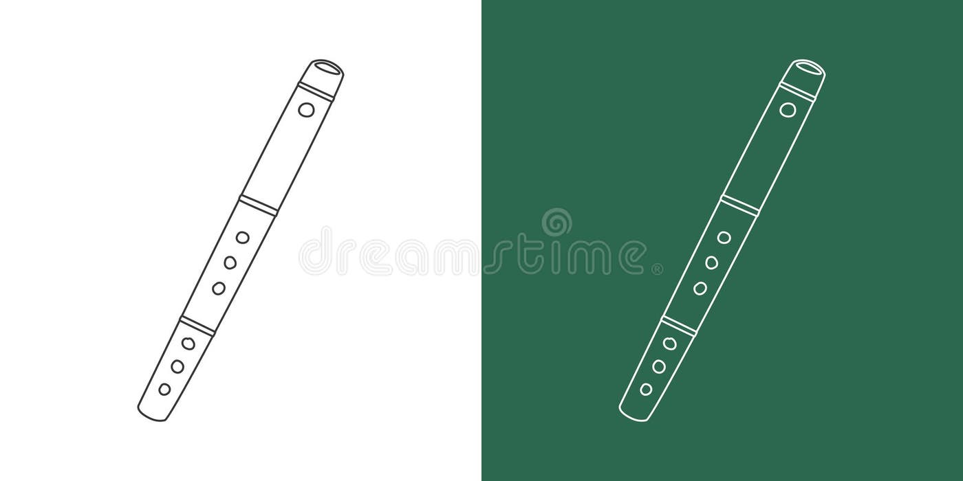 Cartoon Bamboo Flute Stock Illustrations – 127 Cartoon Bamboo Flute ...