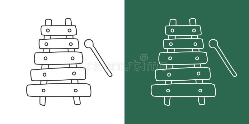 Line Drawing Percussion Stock Illustrations – 1,215 Line Drawing ...