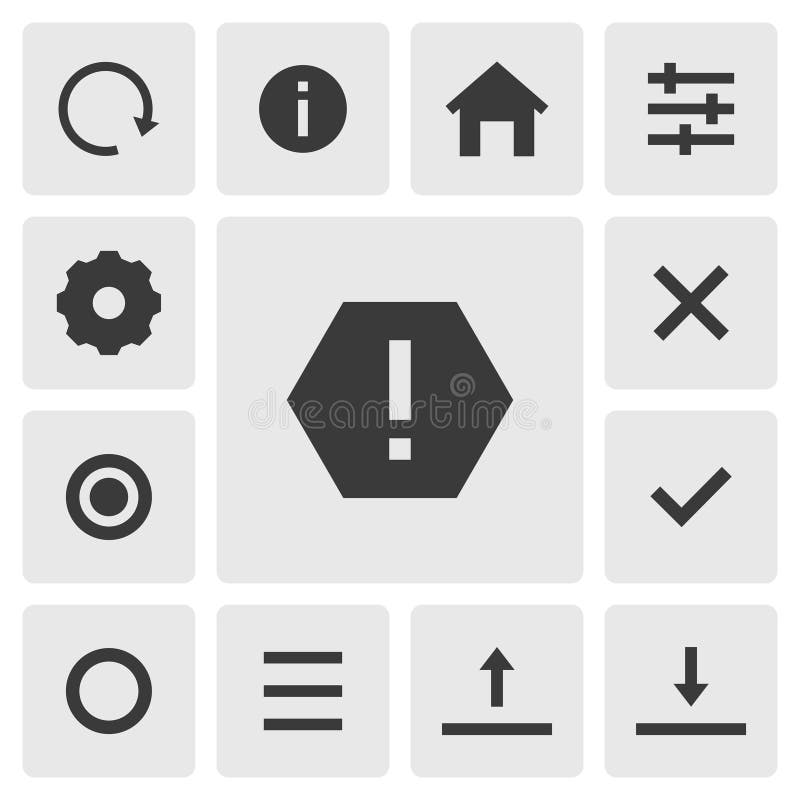Report Issues Icon Vector Design. Simple Set of Smartphone App Icons ...