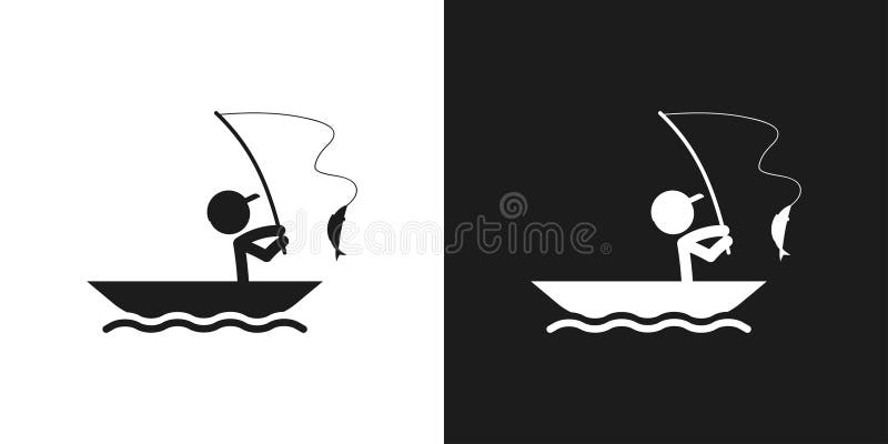 Stick Figure Fishing Pole Stock Illustrations – 17 Stick Figure Fishing ...