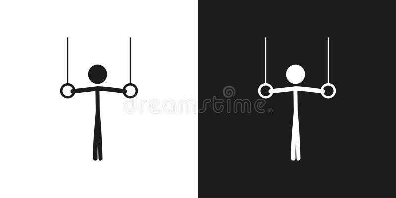 Still Rings Gymnastics Stock Illustrations – 29 Still Rings Gymnastics ...