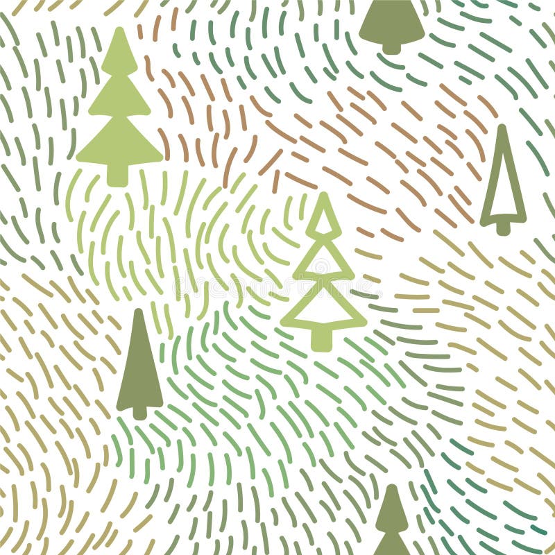 Vector Natural Pattern with Leaves and Berries Stock Vector ...