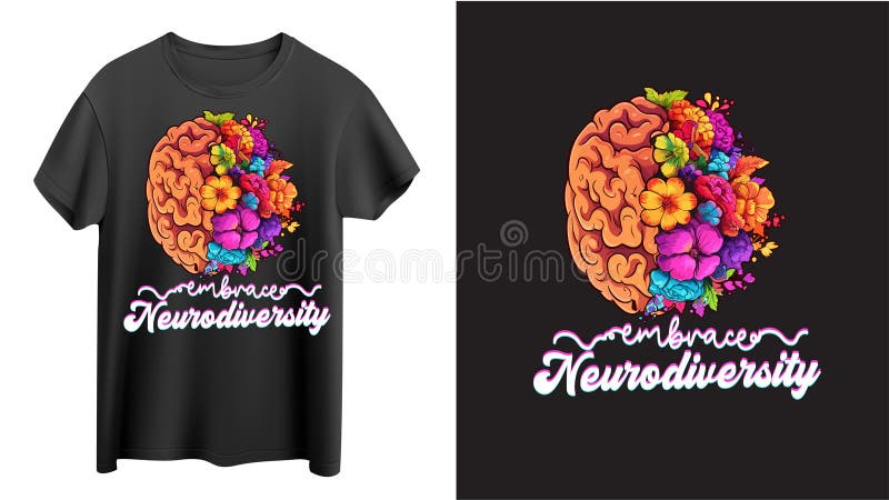 Mental Health T-shirt Design, Floral Mind Mental Health T-shirt Design ...
