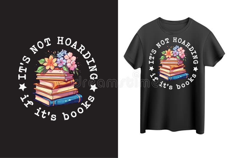 Book Reading T-shirt Design, Book Reading Typography T-shirt Design ...