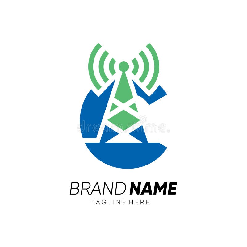 Networking Tower Logo Stock Illustrations – 264 Networking Tower Logo ...