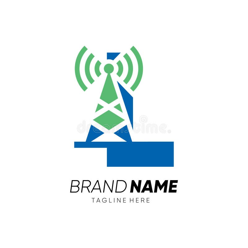 Networking Tower Logo Stock Illustrations – 264 Networking Tower Logo ...