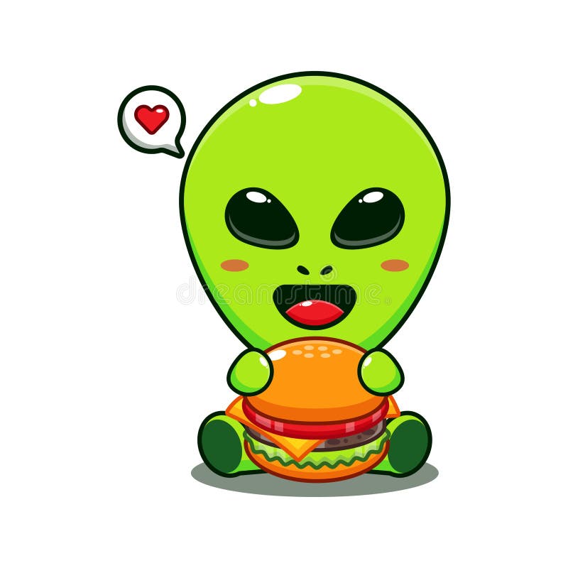Alien Burger Stock Illustrations – 126 Alien Burger Stock Illustrations ...