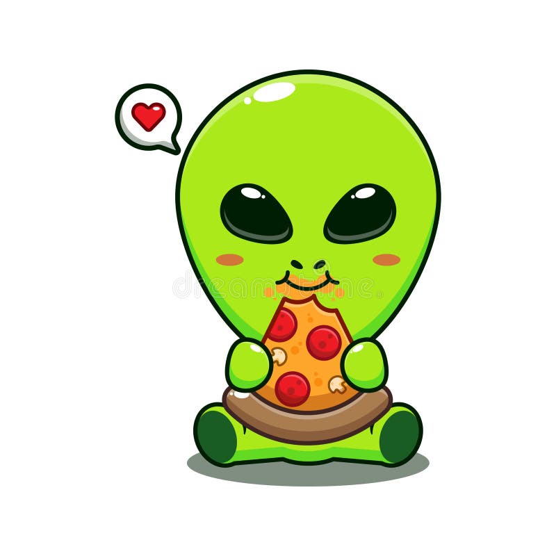 Alien Pizza Stock Illustrations – 330 Alien Pizza Stock Illustrations ...