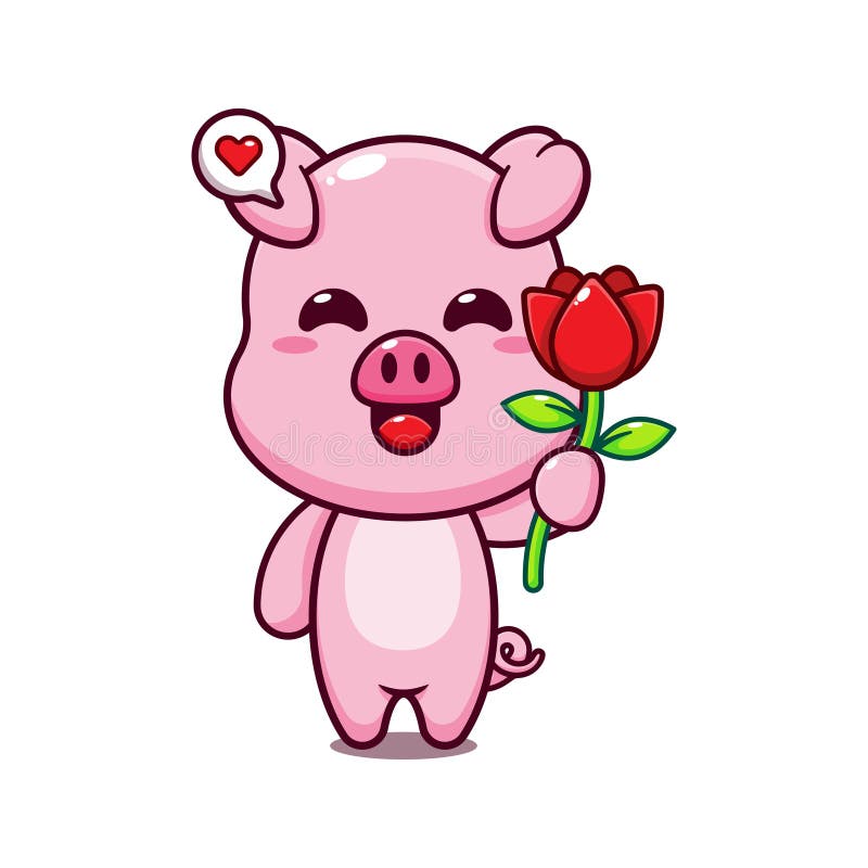 Rose Pig Stock Illustrations – 338 Rose Pig Stock Illustrations ...