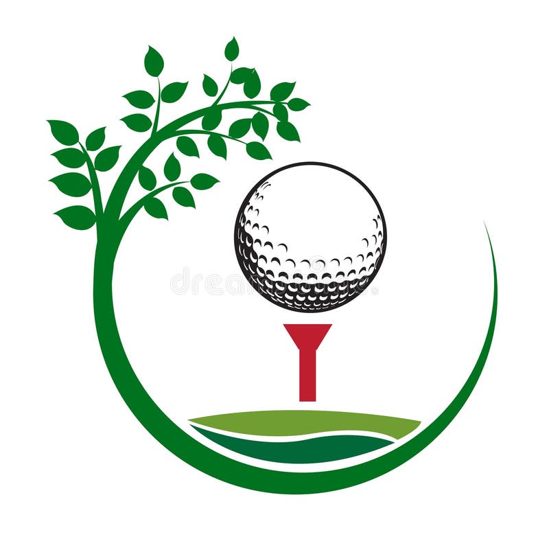Golf course symbols stock vector. Illustration of icon - 283479617