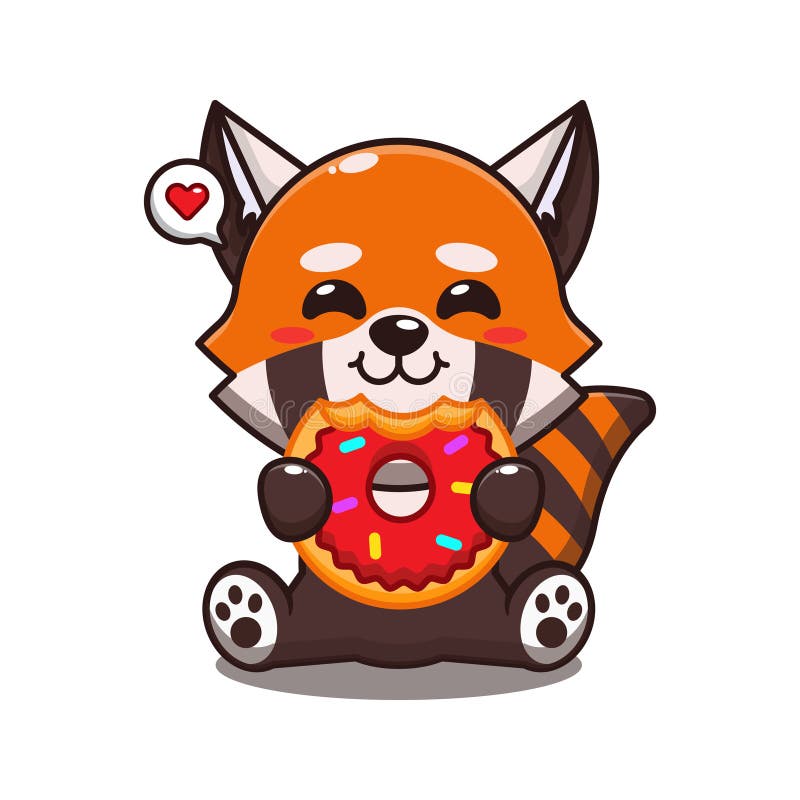 Red Panda Eating Stock Illustrations – 117 Red Panda Eating Stock ...