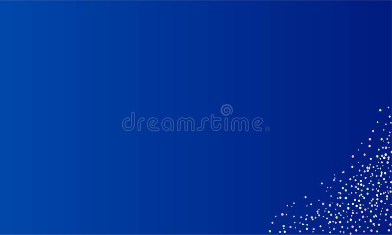 Simple Blue Template with Design Stock Vector - Illustration of ...