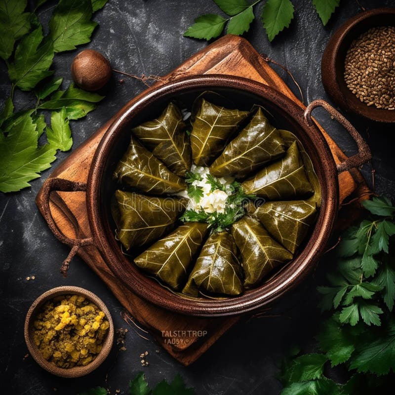 Sarma Dolmades Stock Illustrations – 54 Sarma Dolmades Stock ...