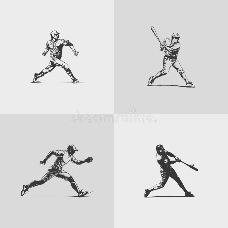 Softball Pitcher Silhouette