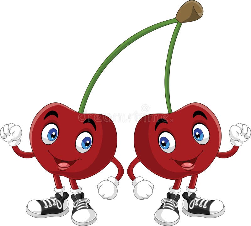 Funny Cherries Cartoon Stock Illustrations – 1,497 Funny Cherries ...