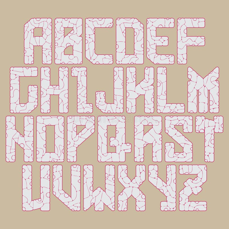 Divided Alphabet Stock Illustrations – 927 Divided Alphabet Stock ...