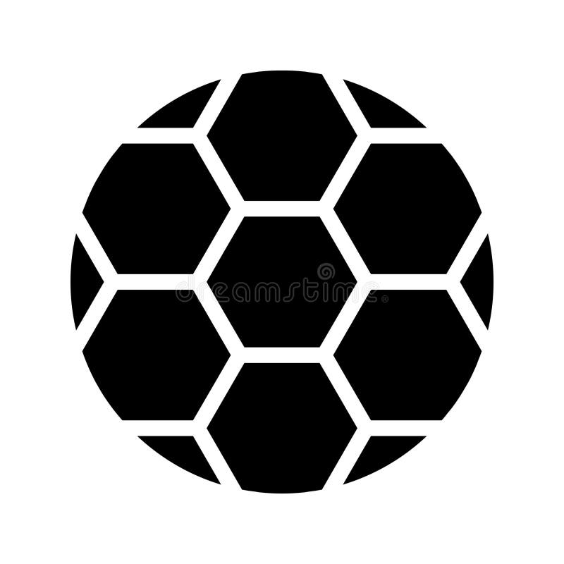 Football Solid Style Icon stock vector. Illustration of football ...