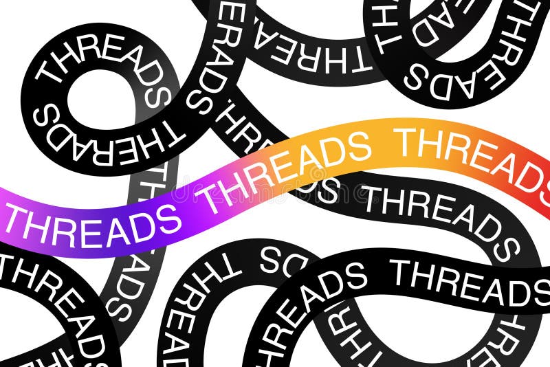 Mark Zuckerberg Silhouette Threads Instagram Black Background Versus ...