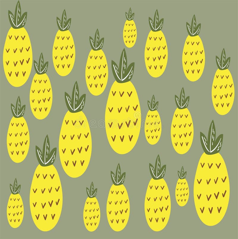Simple Fruit Pattern stock illustration. Illustration of nature - 284812261