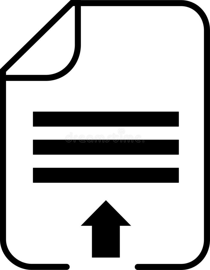 Document , Register Vector , Eps Icon Stock Vector - Illustration of ...