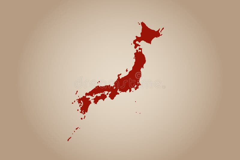 Plain Map Japan Stock Illustrations – 171 Plain Map Japan Stock ...