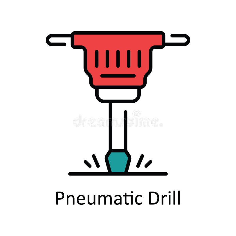 Pneumatic Symbol Sign, Vector Illustration, Isolate on White Background ...