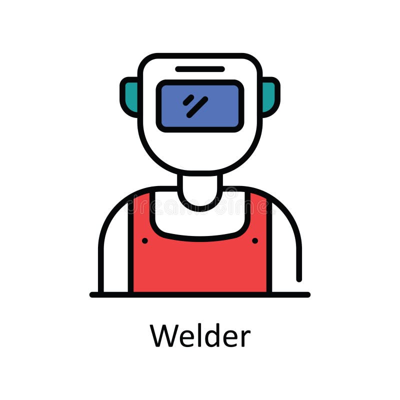 Work Hand Vector Filled Outline Icon Style Illustration. EPS 10 File ...