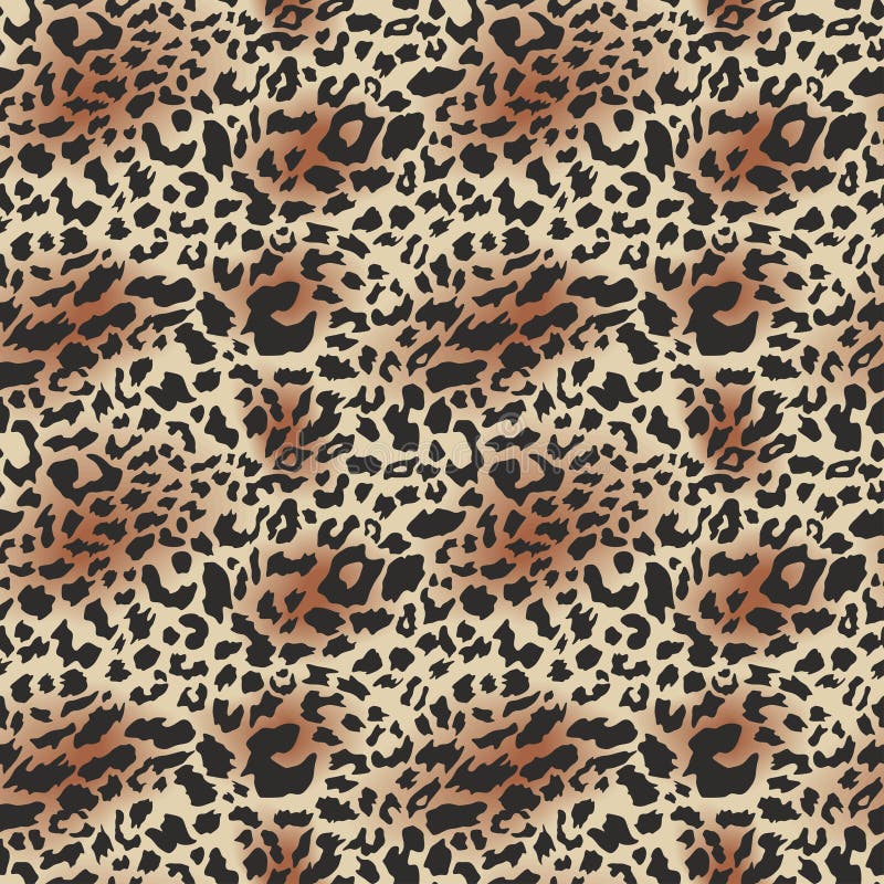 Leopard Skin Pattern, Seamless Texture. Cheetah Animal Print for ...