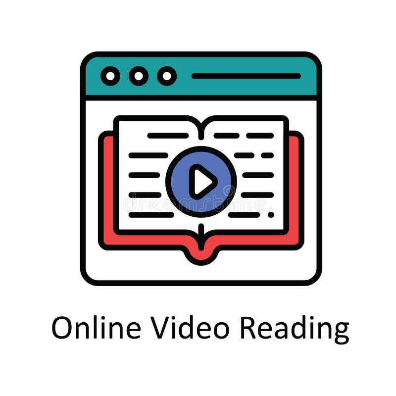 Video File Exchange Vector Outline Icon Design Illustration. Online ...