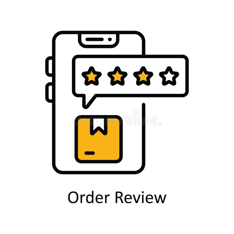 Review Vector Solid Icon Design Illustration. Product Management Symbol ...