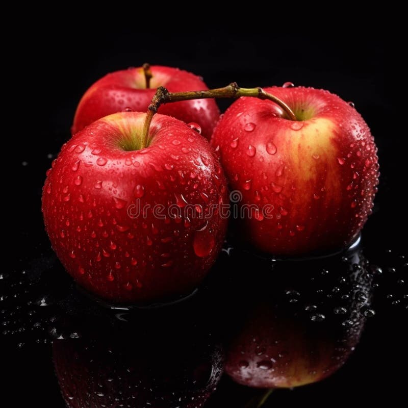 Fresh Ripe Mangoes in Water Splash Stock Illustration - Illustration of ...