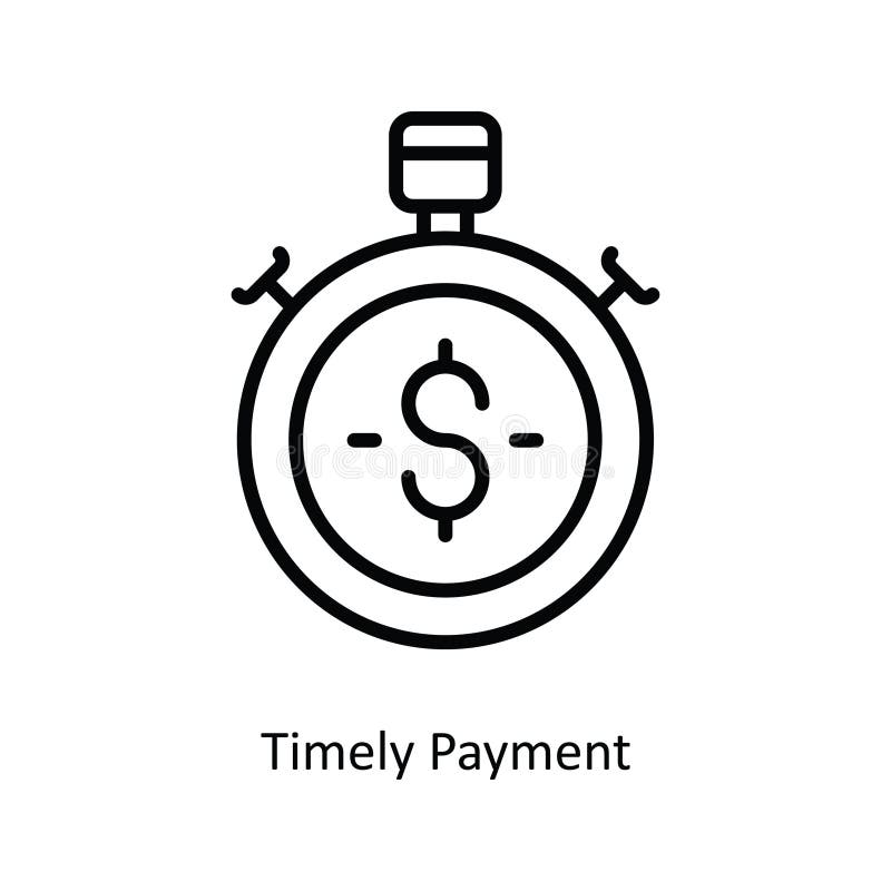 Atm Payment Vector Filled Outline Icon Style Illustration. EPS 10 File ...