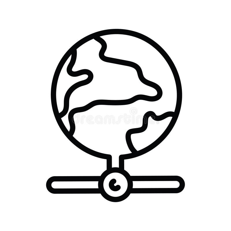 Global Cloud Vector Solid Icon Design Illustration. Cloud Computing ...