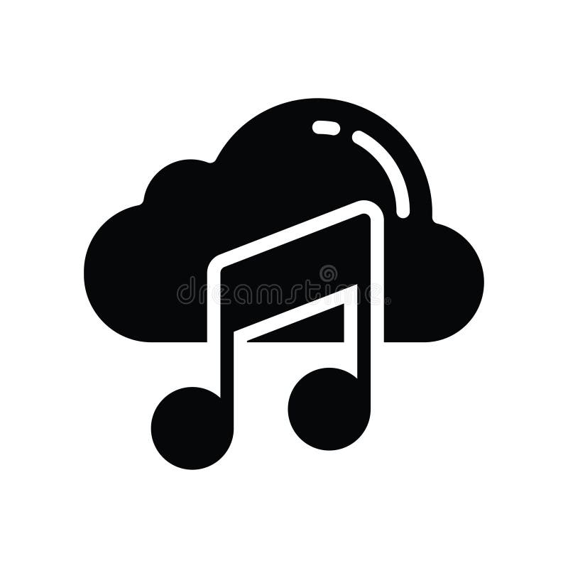 Music Vector Outline Icon Style Illustration. EPS 10 File Stock Vector - Illustration of happy ...