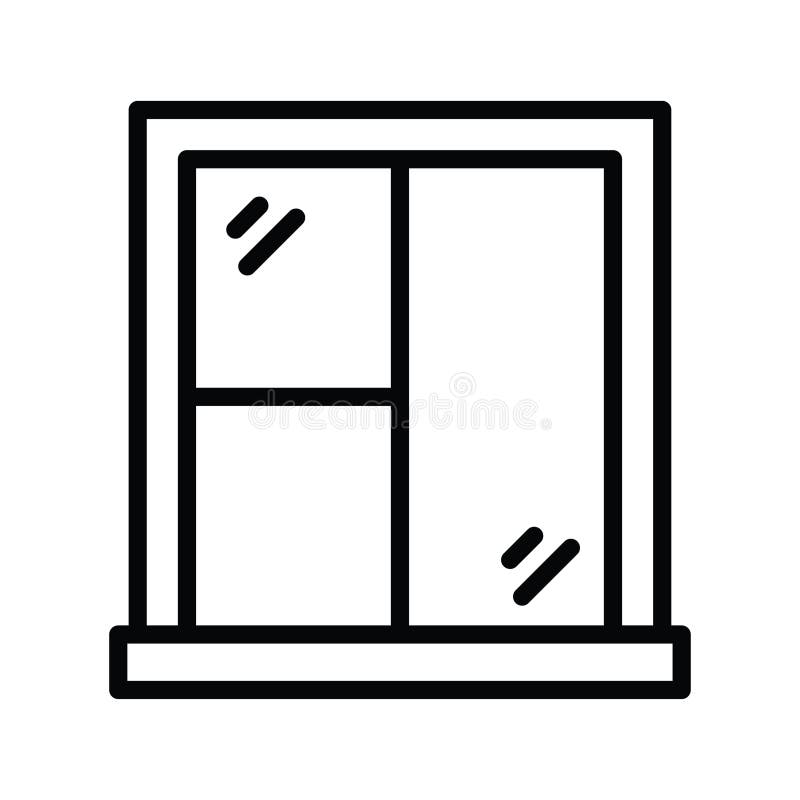 Window Fan Vector Solid Icon Design Illustration. Stock Vector ...
