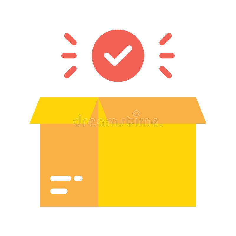 Check Parcel Vector Flat Icon Design Illustration. Product Management ...