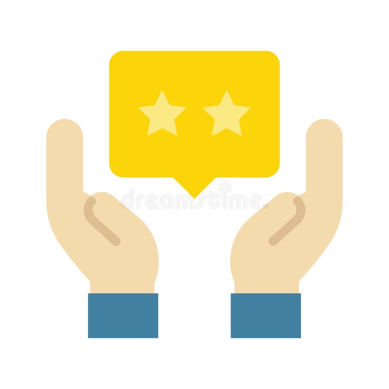 Review Vector Flat Icon Design Illustration. Product Management Symbol ...