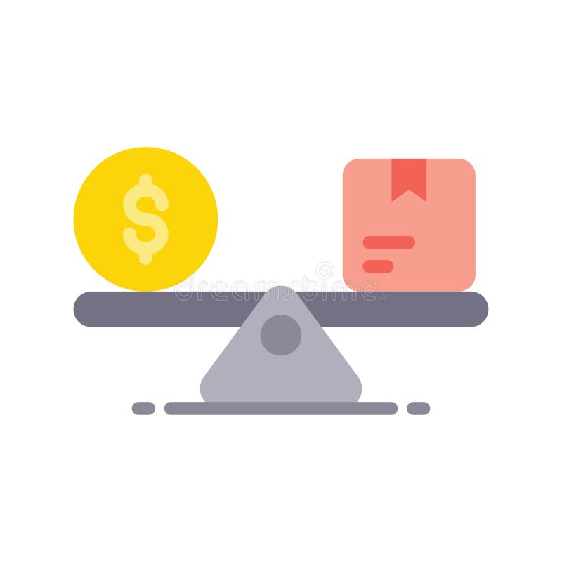 Stability Vector Flat Icon Design Illustration. Product Management ...