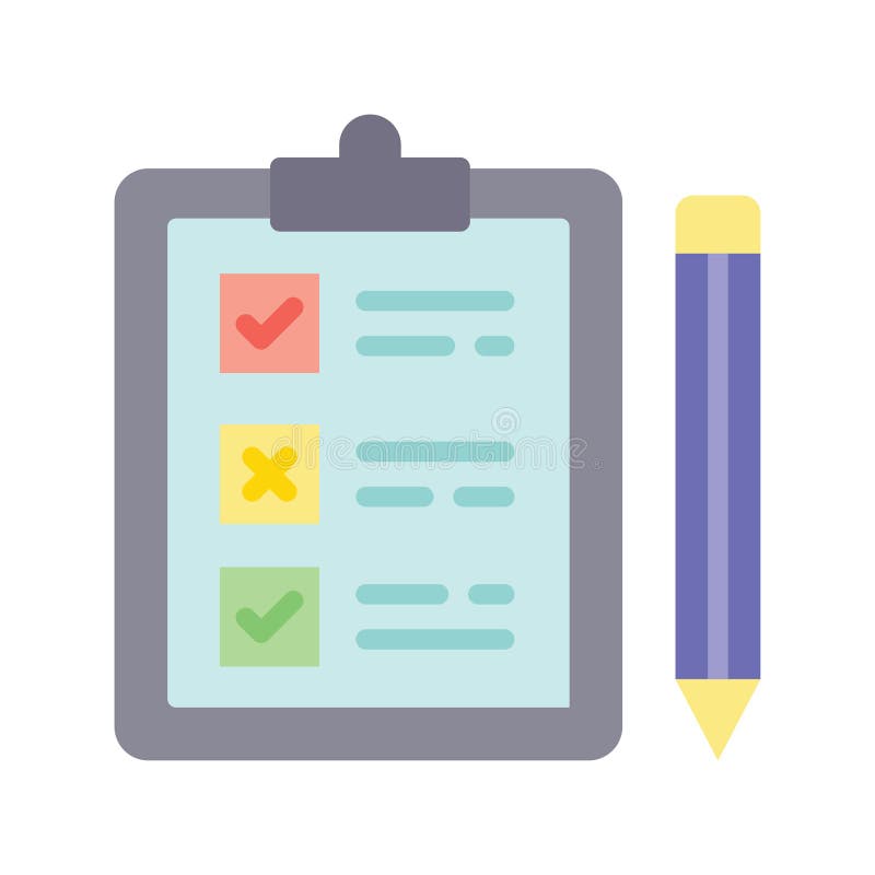 Task Vector Outline Icon Style Illustration. EPS 10 File Stock Vector ...