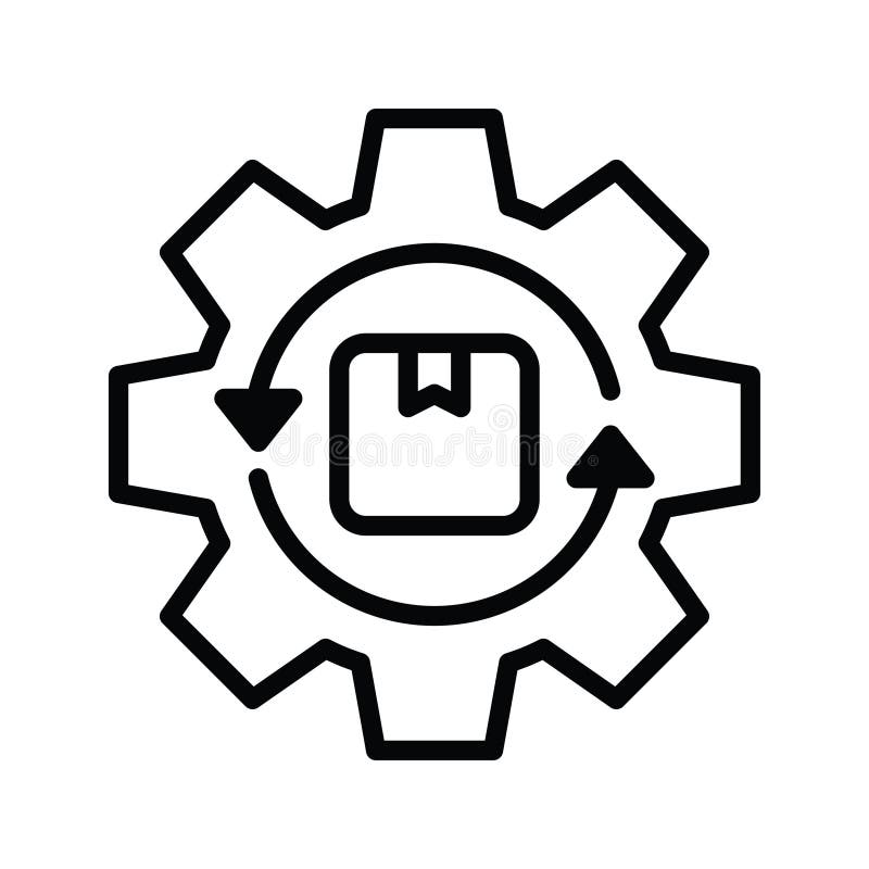 Development Process Vector Outline Icon Design Illustration. Product ...