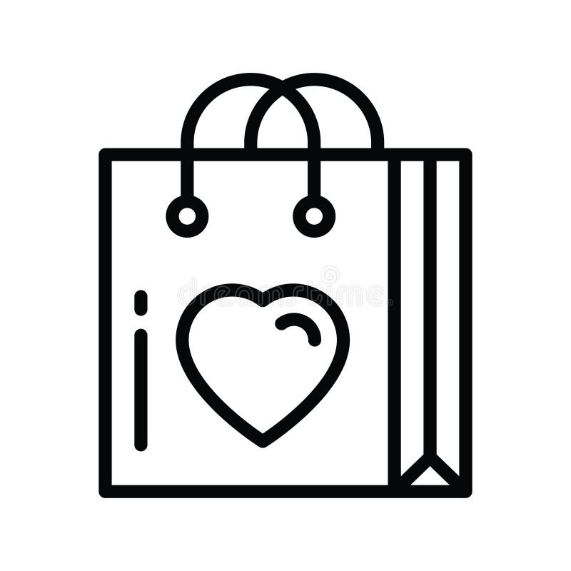 Favorite Product Vector Outline Icon Design Illustration. Product ...