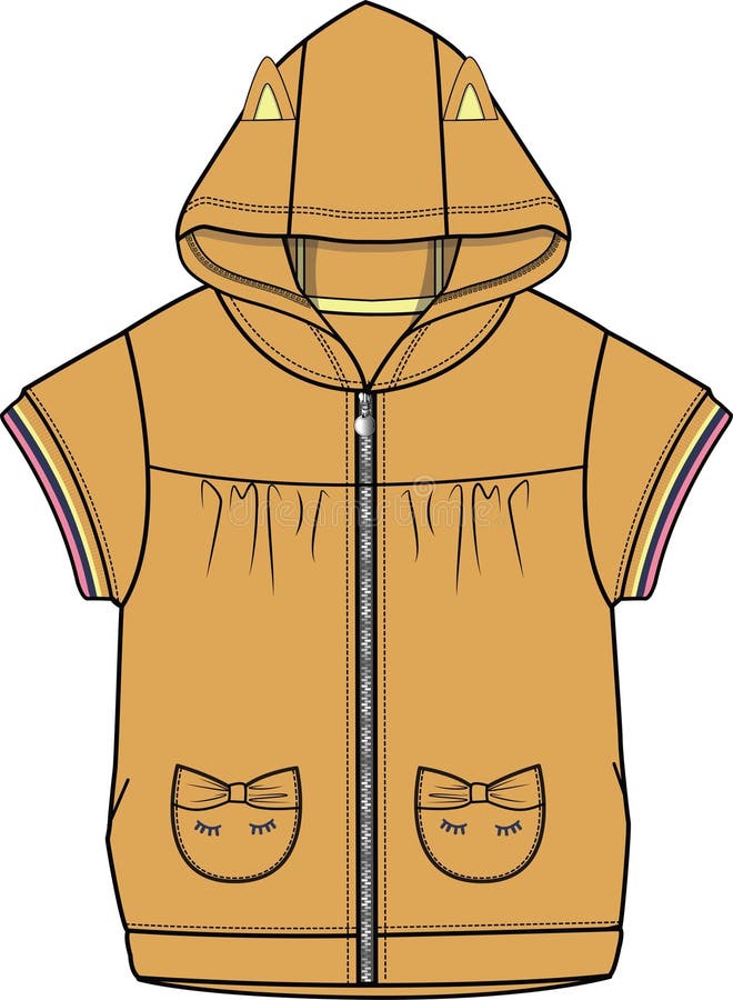 KIDS and BABY GIRLS WEAR SWEAT TOP Stock Vector - Illustration of ...