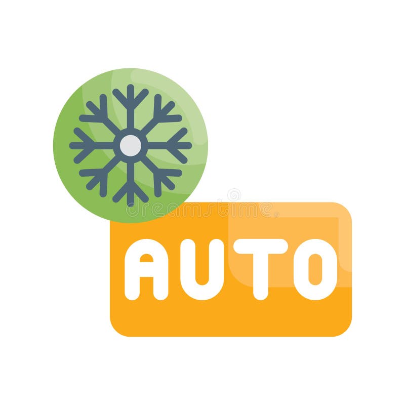 Auto Mood Vector Flat Icon Design Illustration. Stock Vector ...