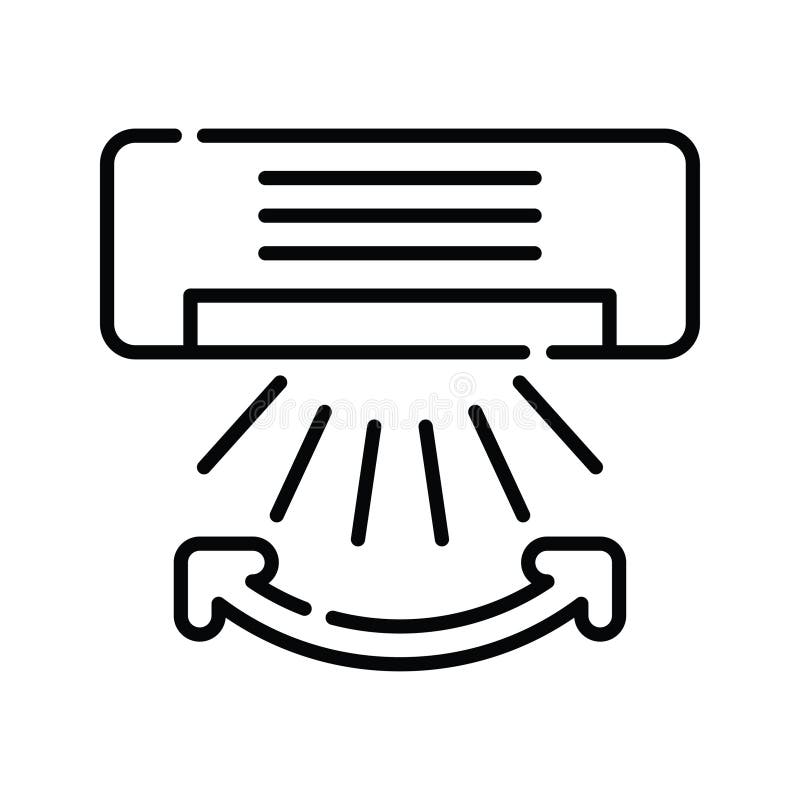 Swing Vector Outline Icon Design Illustration. Stock Vector ...