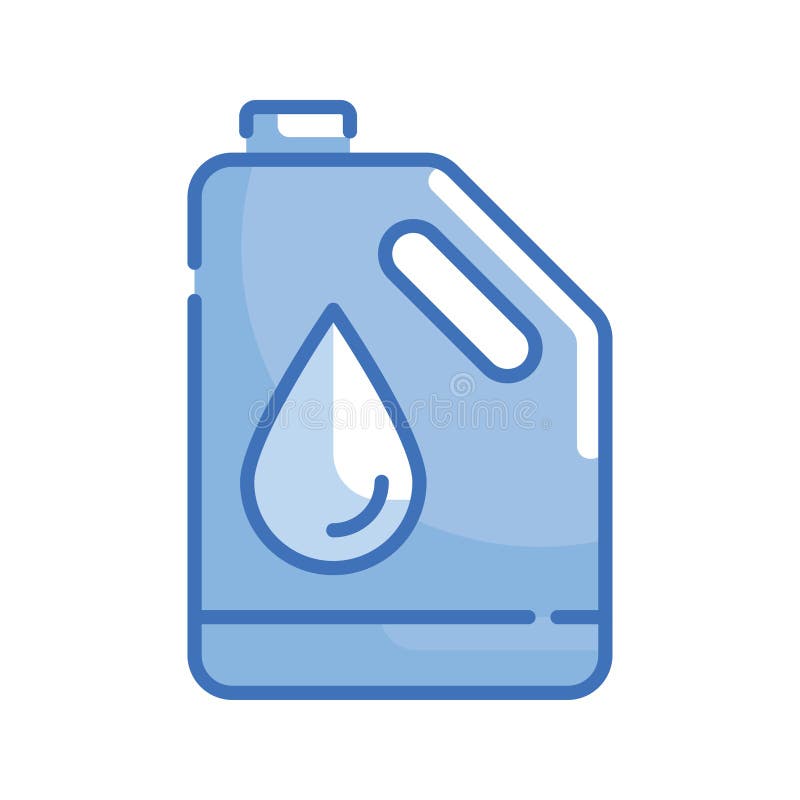 Fuel Vector Blue Series Icon Style Illustration. EPS 10 File Stock ...