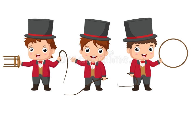 Cute Ringmaster Clipart