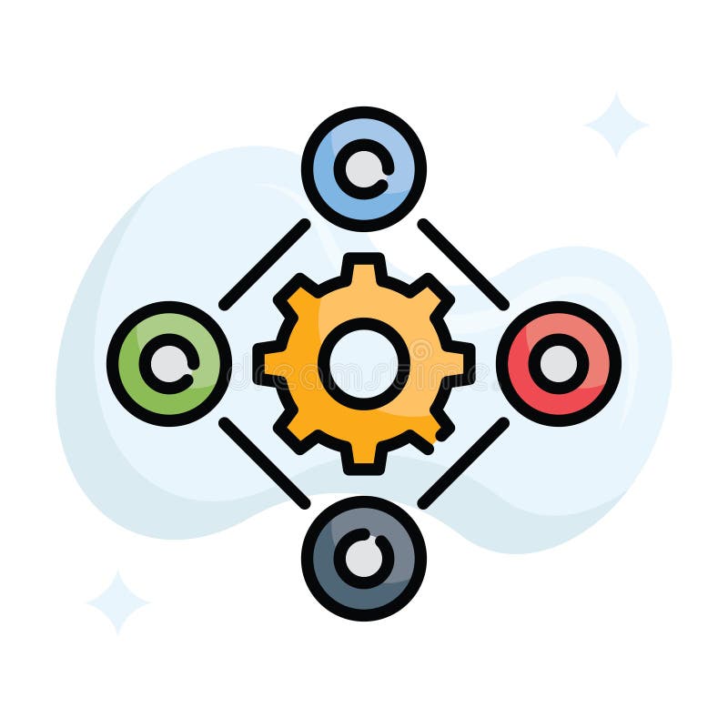 Balanced Scorecard Vector Filled Outline Icon Style Illustration. EPS ...